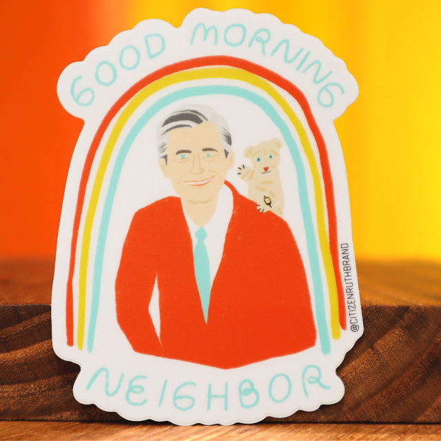 Good Morning Neighbors - Sticker – Xozio Coffee & Provisions